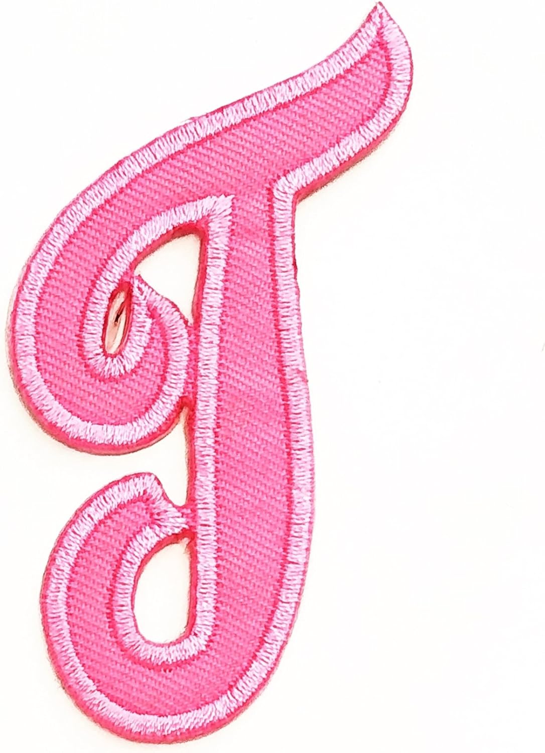 Amazon.com: Nipitshop Patches Pink Alphabet Letter T Patches ...