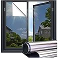 Amazon.com: Coavas One Way Privacy Window Film, Reflective Mirror Window Tint, Sun Blocking UV ...