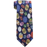 Amazon.com: Easter Ties Mens Holiday Easter Egg Necktie by Three Rooker ...