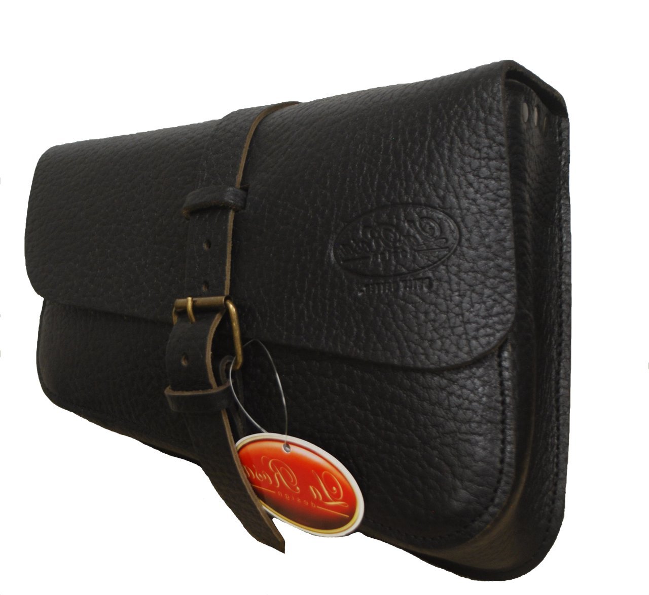 Rustic Black La Rosa Design Right Side Solo Saddle Bag for 2016 & Up ...