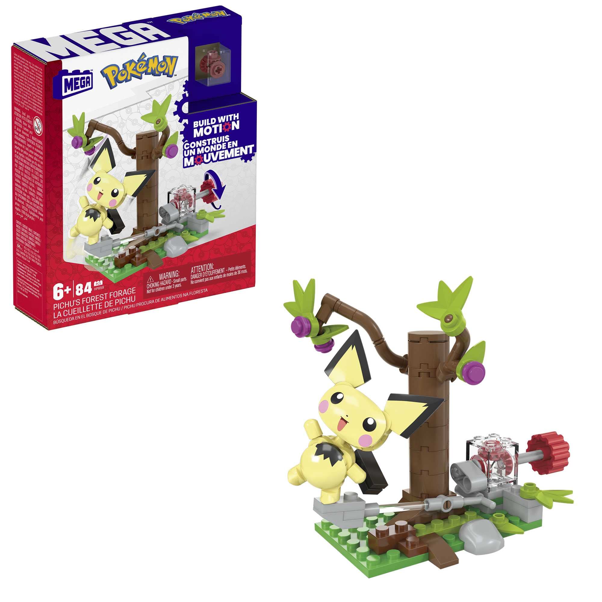 Mua MEGA Pokémon Action Figure Building Toys Set, Pichu's Forest Forage ...