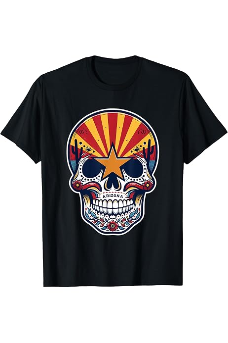 Az Flag And Skull Tattoos Amazon.com : Dopetattoo Six Sheets Temporary