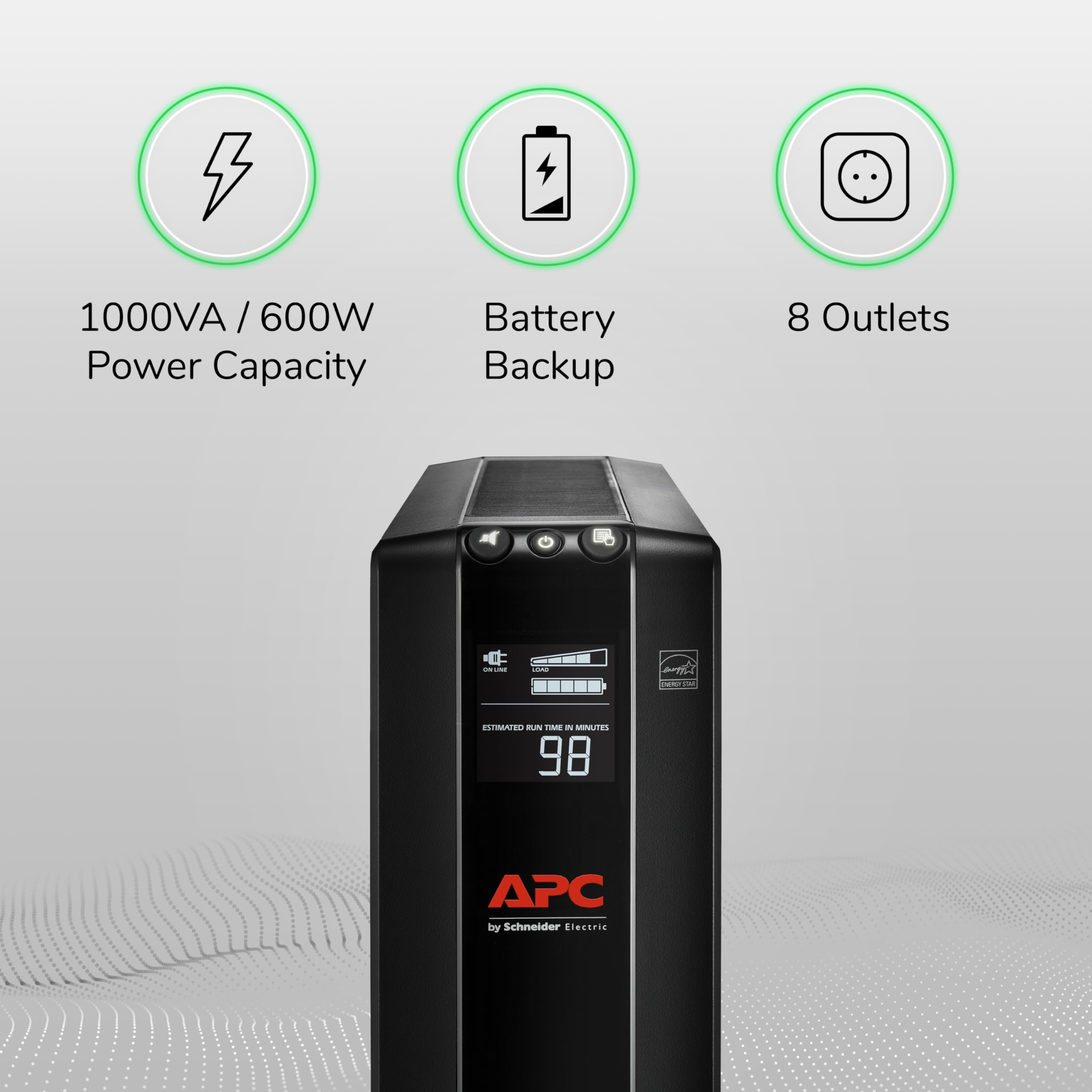 Mua APC Back-UPS Pro 1000VA UPS Battery Backup & Surge Protector ...