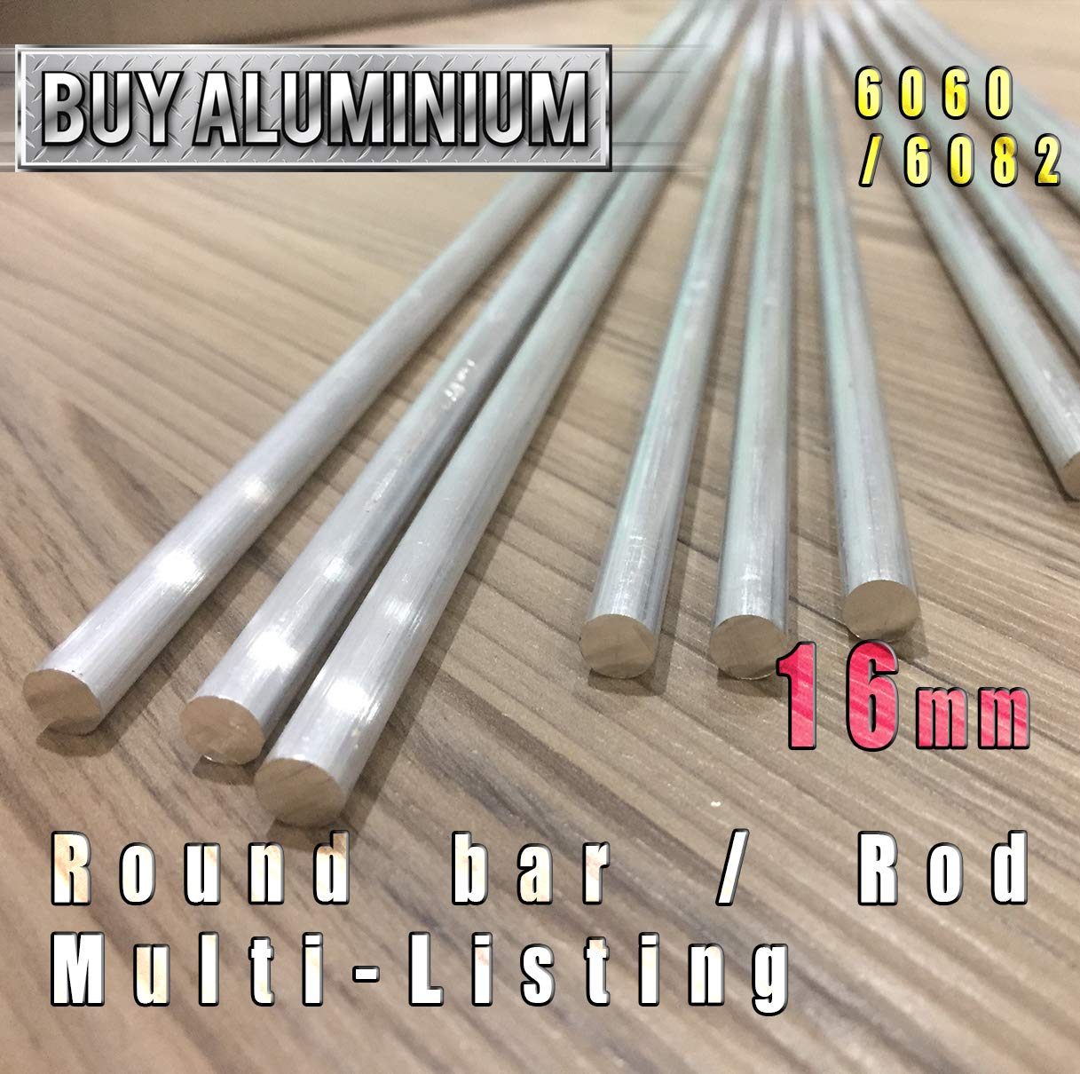 6mm 8mm 10mm 12mm 15mm 16mm Aluminium Round Bar Rod | Desertcart Sri Lanka