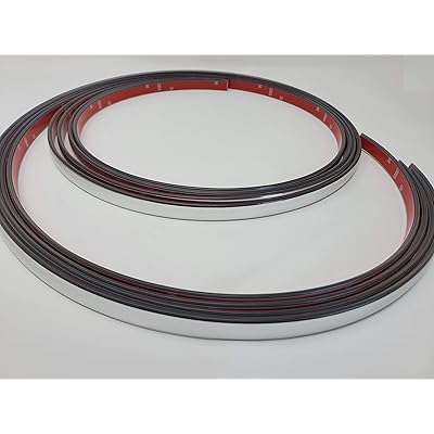 Buy TRUE LINE Automotive Chrome Wheel Well Fender Molding Trim Kit 58 ...