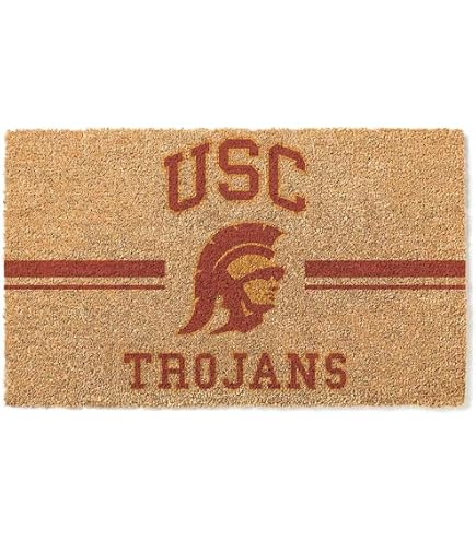 Usc Decor Team Coir Doormat Team Logo Southern California Trojans Uga ...