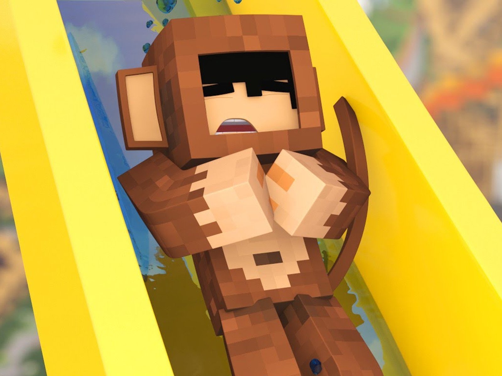 Watch Clip: Max the Monkey: Minecraft Video Series | Prime Video
