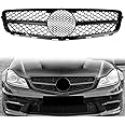 Amazon.com: C300 Grill with Emblem Front Grille for Mercedes Benz C250 ...