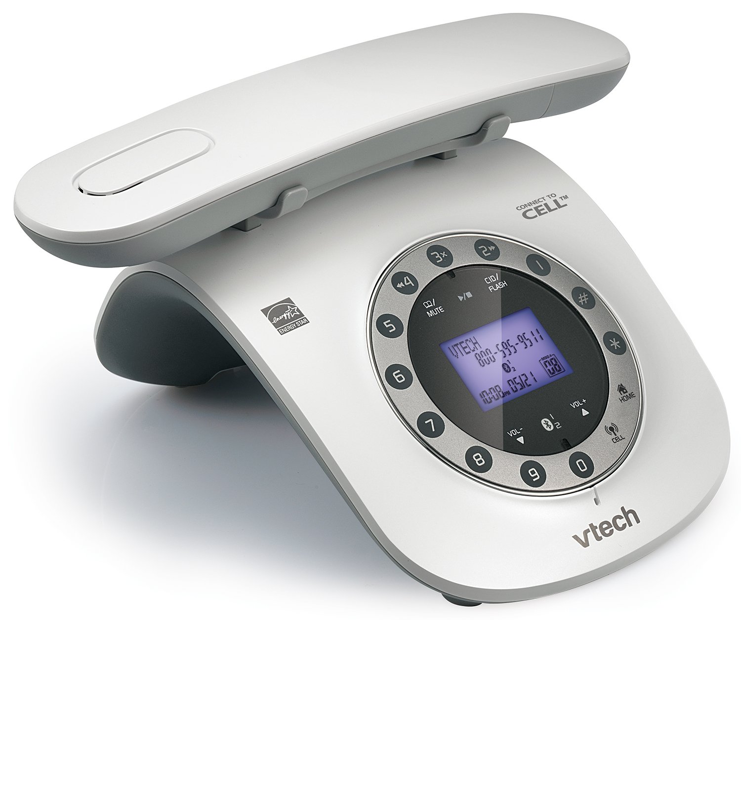 VTech LS6191-17 Retro Design DECT 6.0 Cordless Phone With Rotary ...