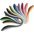Amazon.com: Hitefu 9 Sets Quilling Paper Strips, 3mm Width Paper ...
