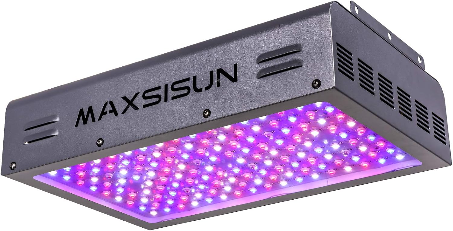 Amazon.com : MAXSISUN 1500W LED Grow Light, Full Spectrum LED Grow ...