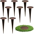 Amazon.com : Zealor 8 Pack Permanent Property Line Markers, 7x3 Inch ...