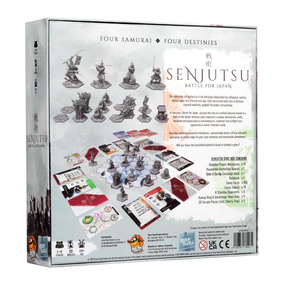 Mua Senjutsu: Battle for Japan - Samurai Dueling Game with Miniatures ...