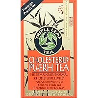 Amazon.com : TRIPLE LEAF Cholesterol Tea, 1.34 OZ : Grocery Tea Sampler ...