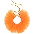 Amazon.com : Handcrafted in USA Orange Tulle Tutu for Extra Large Dogs ...