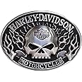 Amazon.com: Harley-Davidson Mens Belt Buckle Immunity Flame Willie G ...