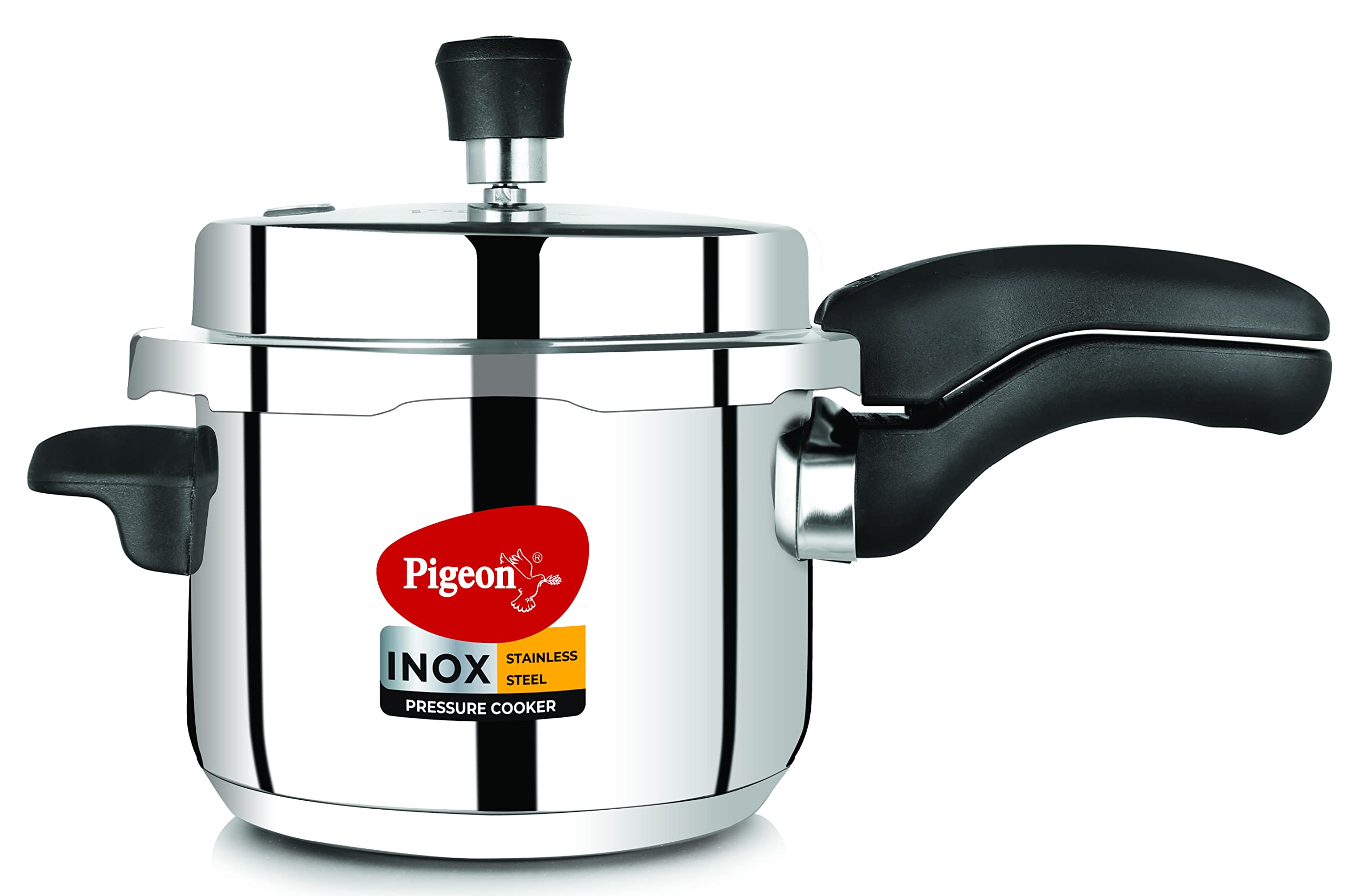 Pigeon Pressure Cooker - 3 Quart - Inox Stainless Steel Outer Lid ...