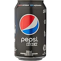Pepsi Black Sem Açúcar - Refrigerante, Lata 350ml : Amazon.com.br ...