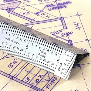 Incra Precision Bend Rules - Metric (150mm) - Construction Rulers ...