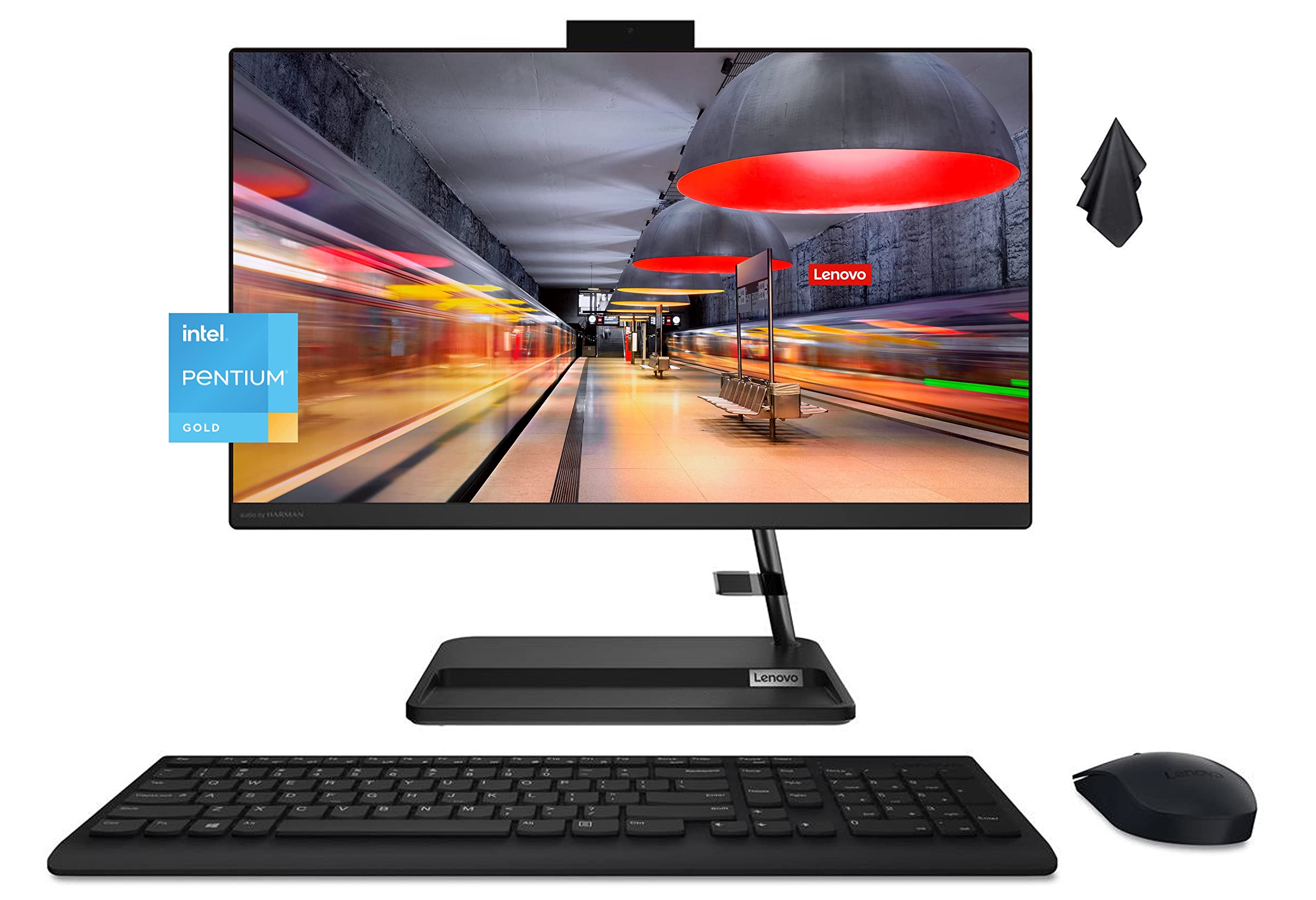 Mua 2022 Lenovo IdeaCentre 22" FHD All-in-One Desktop Computer, Intel ...
