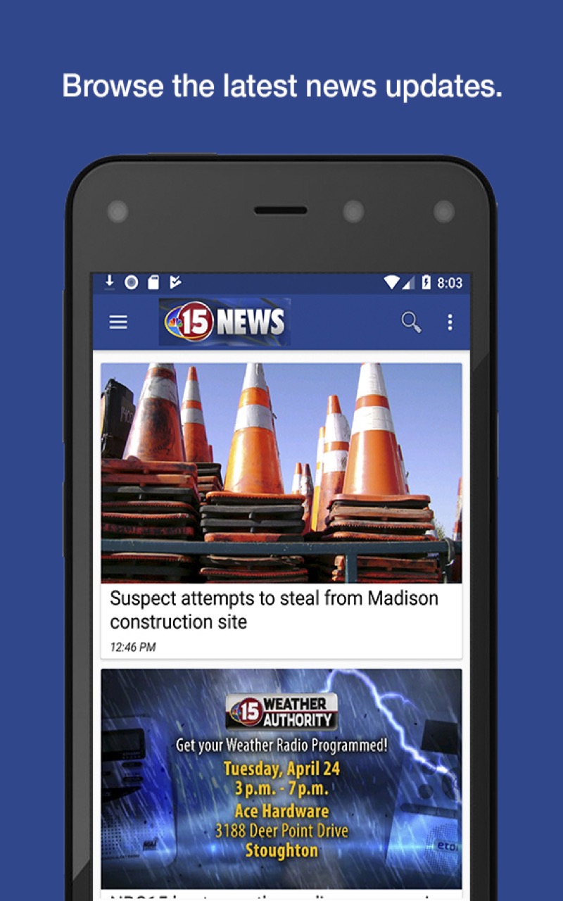 WMTV NBC15 News:Amazon.com:Appstore for Android