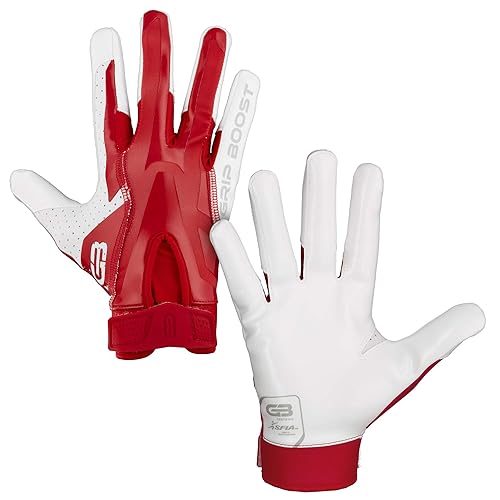 Grip Boost Stealth Dual Color Football Gloves Mens - Adult & Youth ...