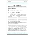 Amazon.com : 2 Part Dealer Buyers Guide Form, English Format - As is ...