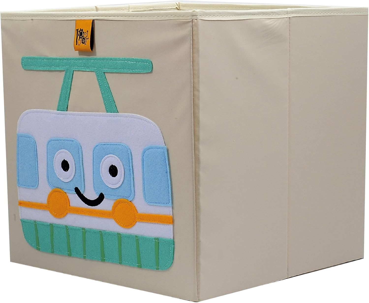 Toot Toot Square Children Storage Box Toy Organiser Foldable (Cable Car ...