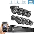 Amazon.com : Amcrest Full-HD 1080P 8CH Video Security System w/Eight 2 ...
