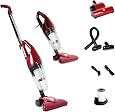 Duronic VC7/RD Upright Stick Vacuum Cleaner Handheld HEPA Filter ...