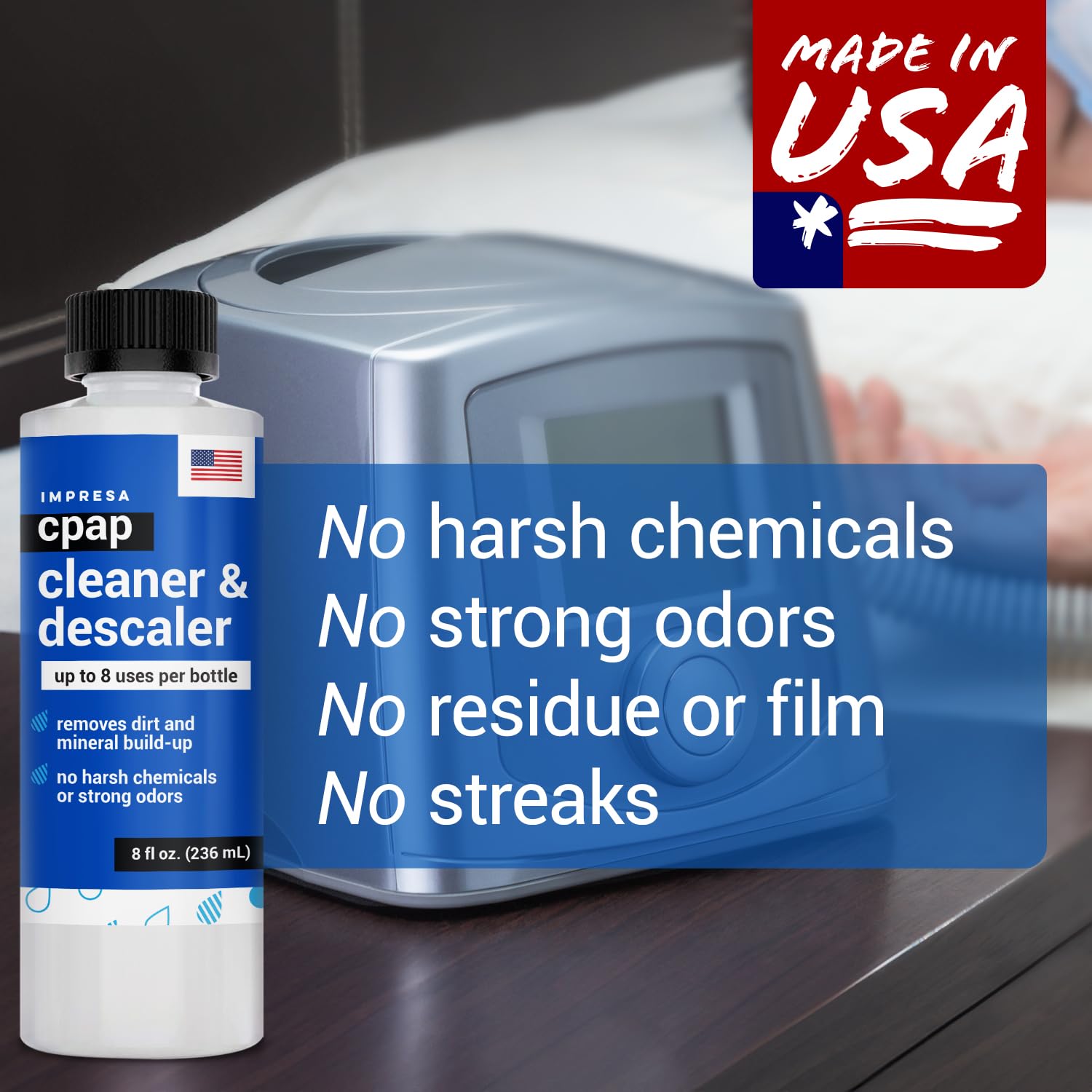 Mua IMPRESA 16 Use CPAP Soap & Descaling Solution - CPAP Cleaning ...