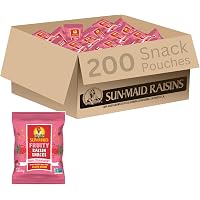 Amazon.com : Sun-Maid, Fruity Raisin Snacks, Sour Strawberry, 1.33 ...