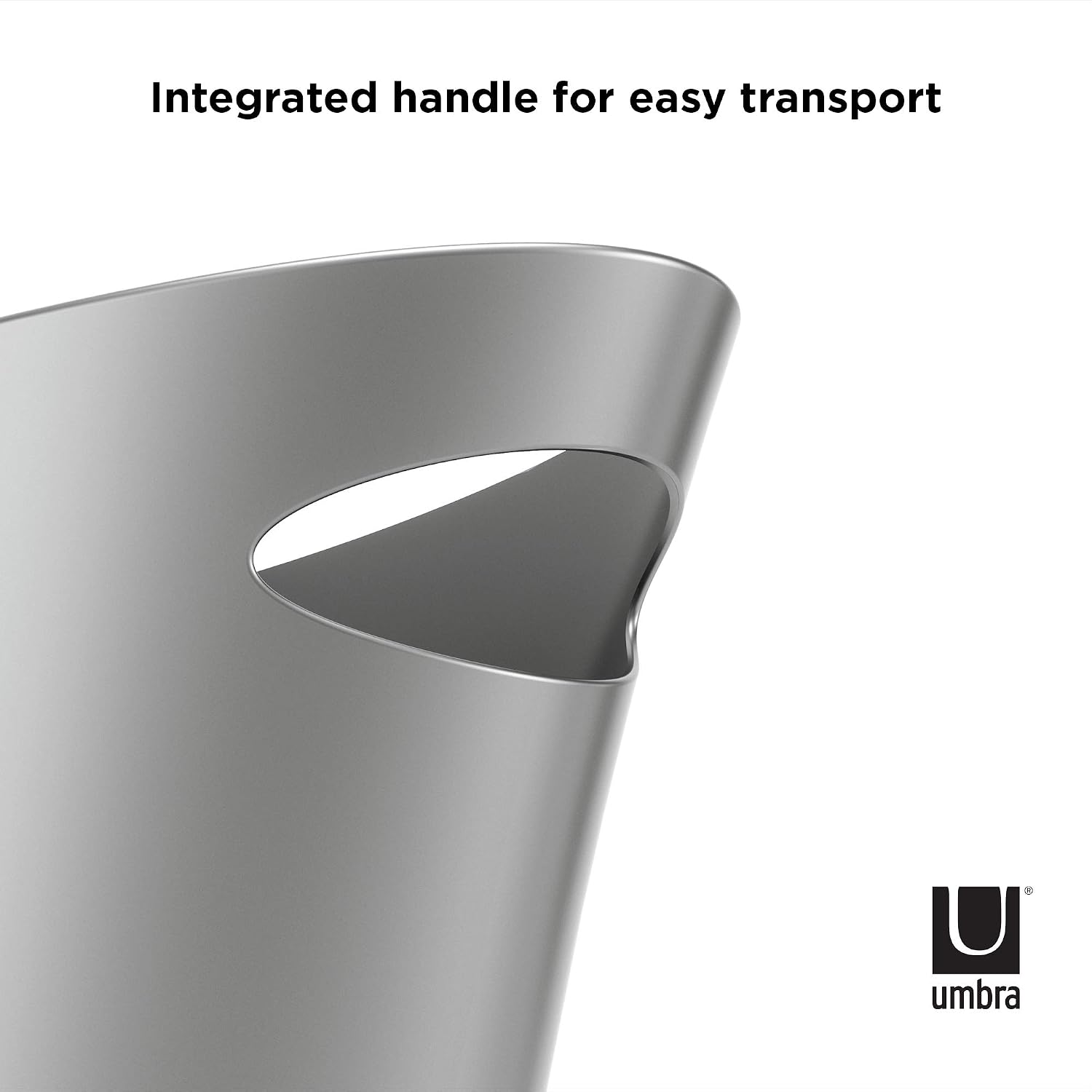 Umbra Skinny Waste Bin – Sleek, Stylish and Small Bathroom Trash Bin ...