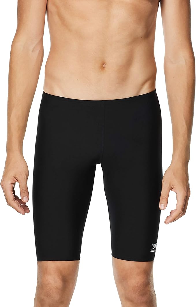 Speedo Men's Endurance+ Polyester Solid Jammer Swimsuit: Amazon.ca ...