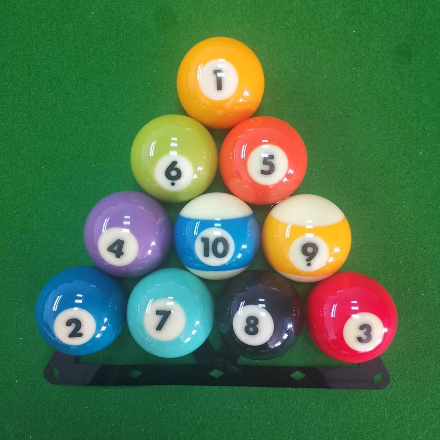 ITROLLE Magic Ball Rack 6PCS Billiard Triangle Magic Rack Sheet with ...