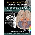 Amazon.com: Neuroanatomy: Human Anatomy Coloring Book | Medical Notes ...