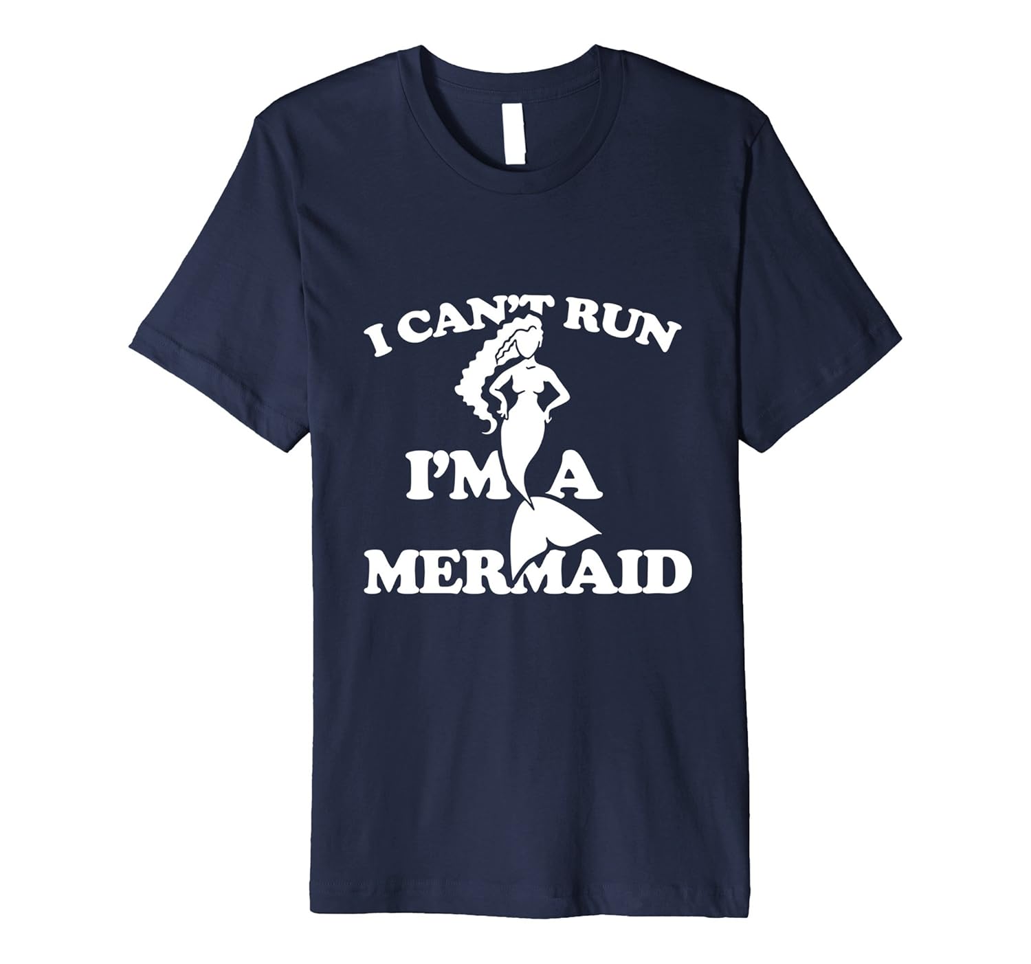 I can’t run I’m a mermaid t-shirt mermaids running tee shirt