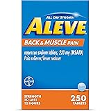 Amazon.com: Aleve Back and Muscle Pain Tablets, Fast Acting All Day ...