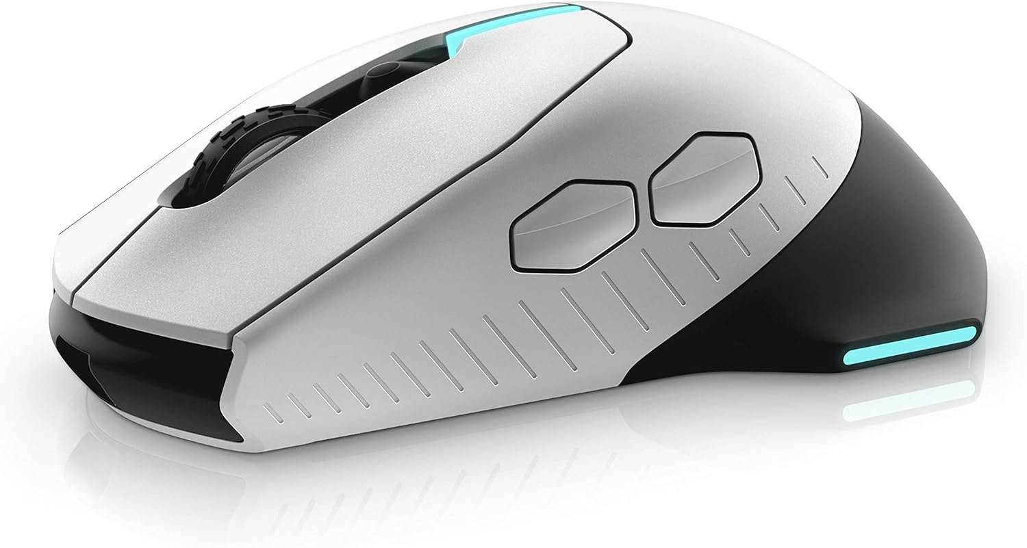 Alienware 610M Wired/Wireless Gaming Mouse – AW610M (Lunar Light ...