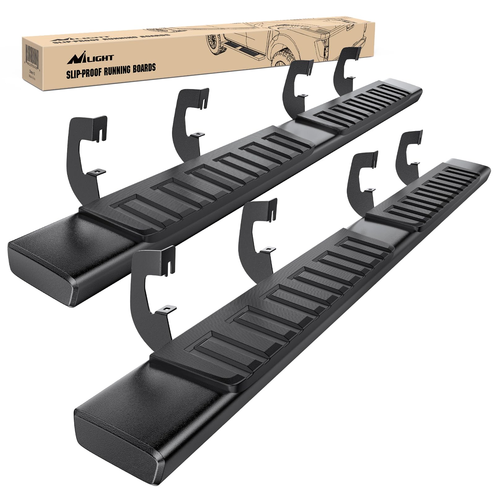 Nilight Running Boards for 2009-2018 Dodge Ram 1500 Quad Cab 2019-2024 ...