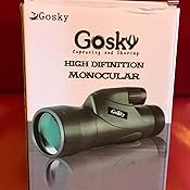Gosky 12x55 High Definition Monocular Telescope and: Amazon.co.uk ...
