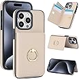 Amazon.com: EVOYORUI iPhone 15 Pro Max Phone case with Holder, Rotating Ring Holder, Lightweight ...