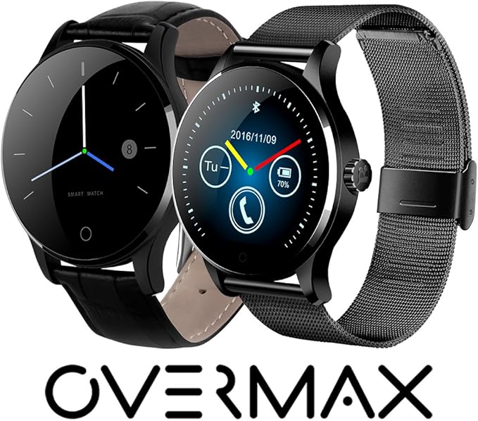OVERMAX TOUCH 2.5 SMARTWATCH CIRCLE: Amazon.co.uk: Electronics