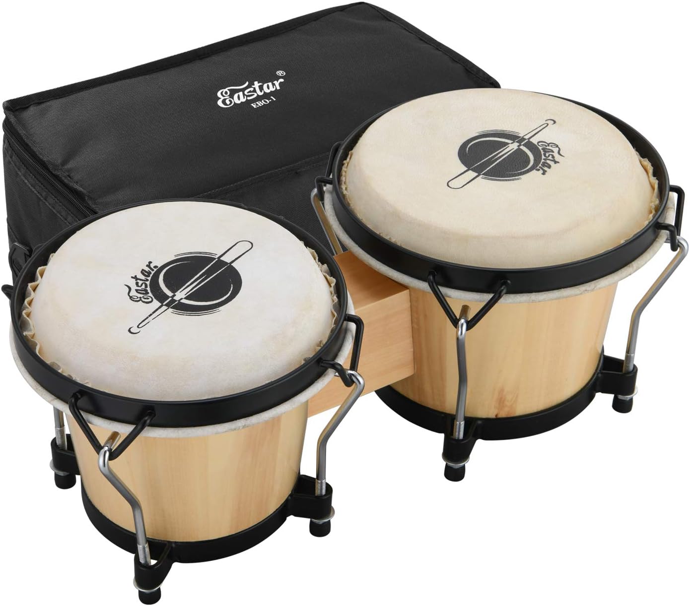 Eastar Bongo en Bois 6 et 7 Pouces avec Housse (6 + 7 pouces): Amazon ...