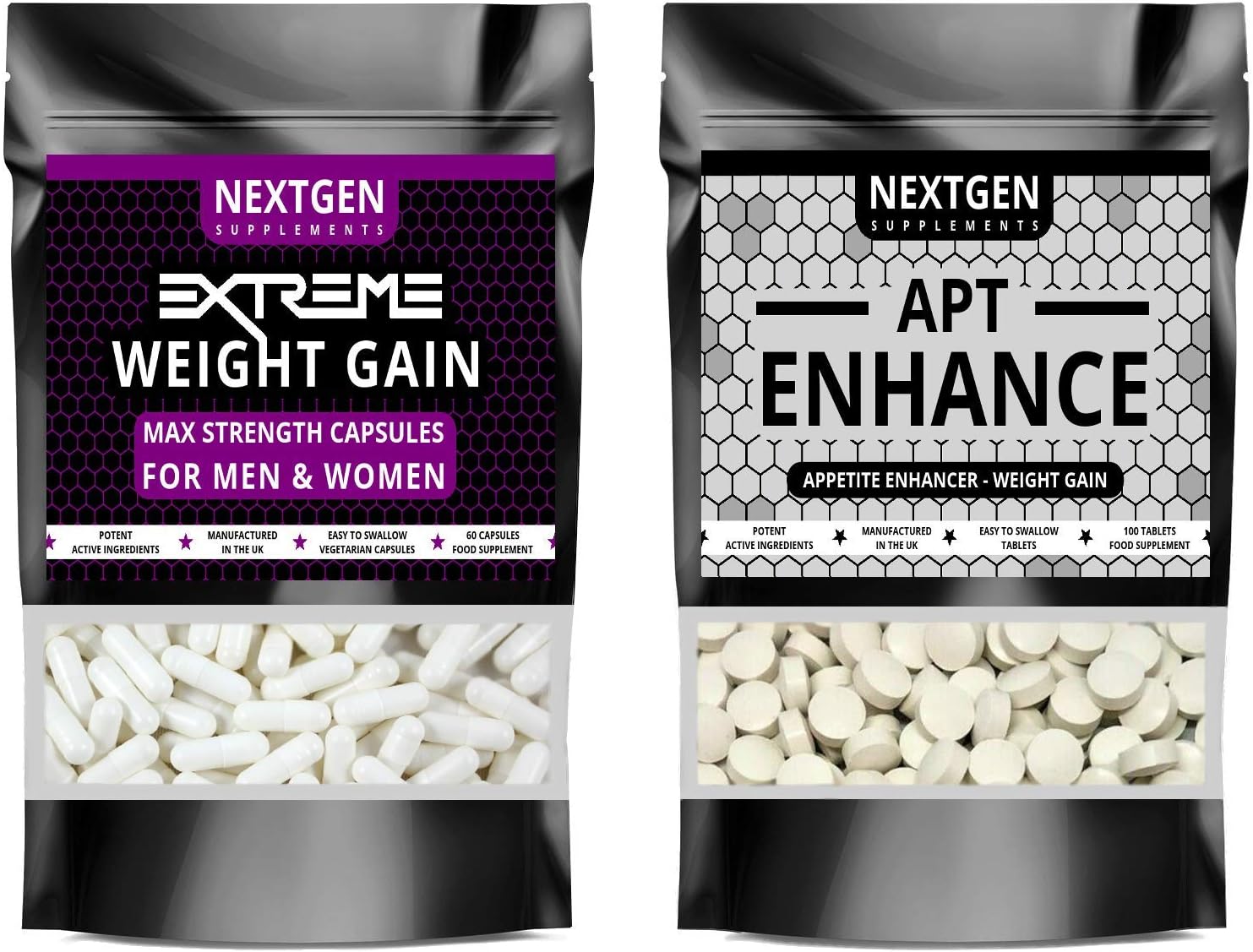 Nextgen Extreme Weight Gain Anabolic & APT Appetite Enhancer Stimulant ...