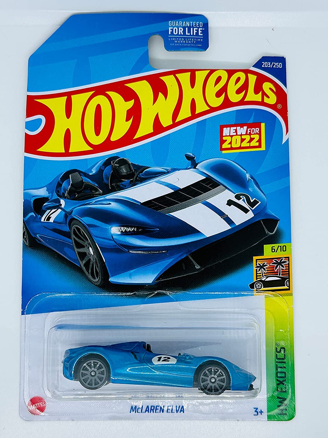 Mua McLAREN ELVA - Blue - HW Exotics 6/10 - 203/250 - Ships in a Box ...