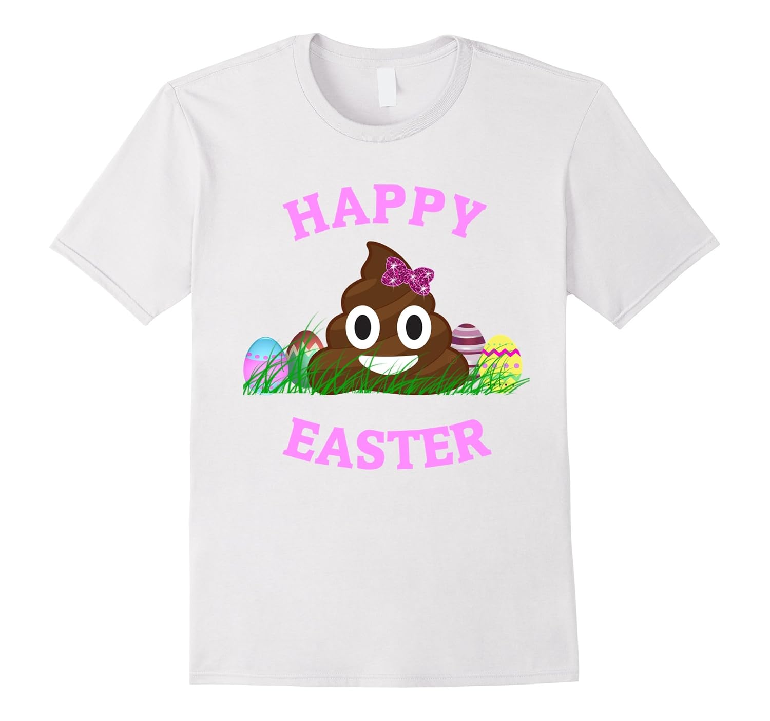 Easter Poop Emoji Egg Hunt T-Shirt For Girls and Women-TD – Teedep
