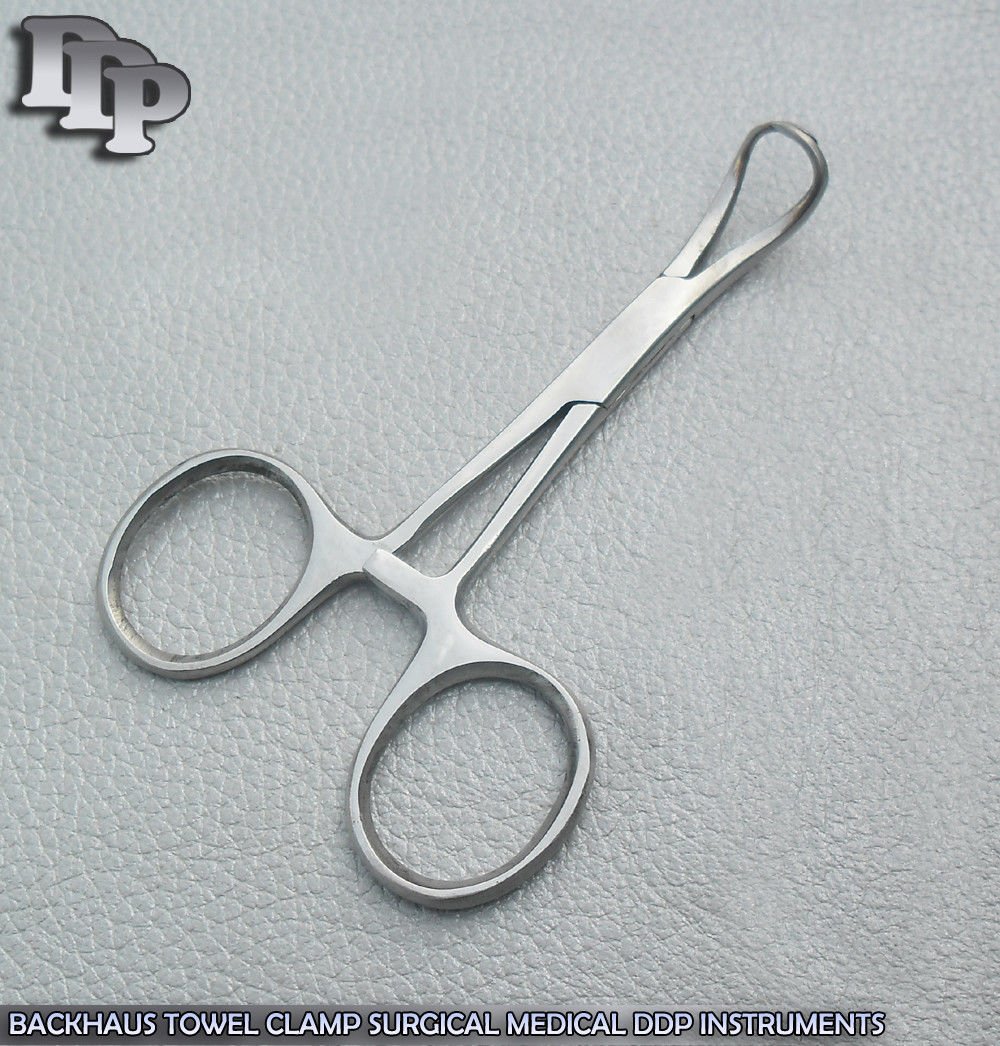 Amazon.com: Backhaus Towel Clamps Forceps 3.5" Surgical DDP Instruments ...