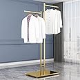 Amazon.com: SunCourtyard Simple Metal Clothing Store Display Stands ...