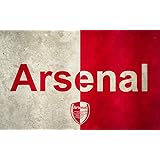 Amazon.com : Arsenal FC - Official Crest 5' x 3' Flag : Sports & Outdoors